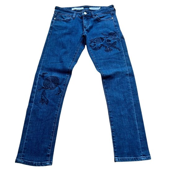 Anthropologie | Jeans | Pilcro And The Letterpress Size 24 Blue Hyphen ...